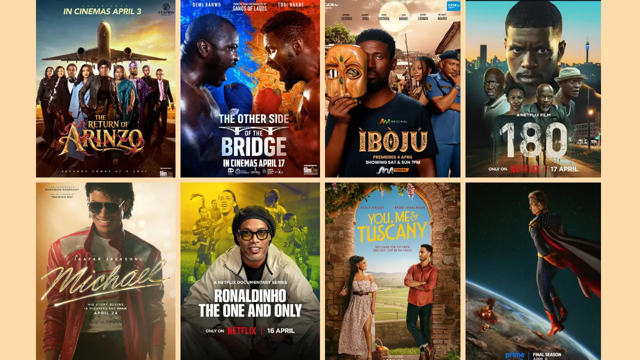 New in Nigeria: Movies and TV Shows to Watch this April 2026 - What ...
